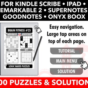 400 Japanese Logic Based Puzzles | Brain Fitness Collection #25 ...