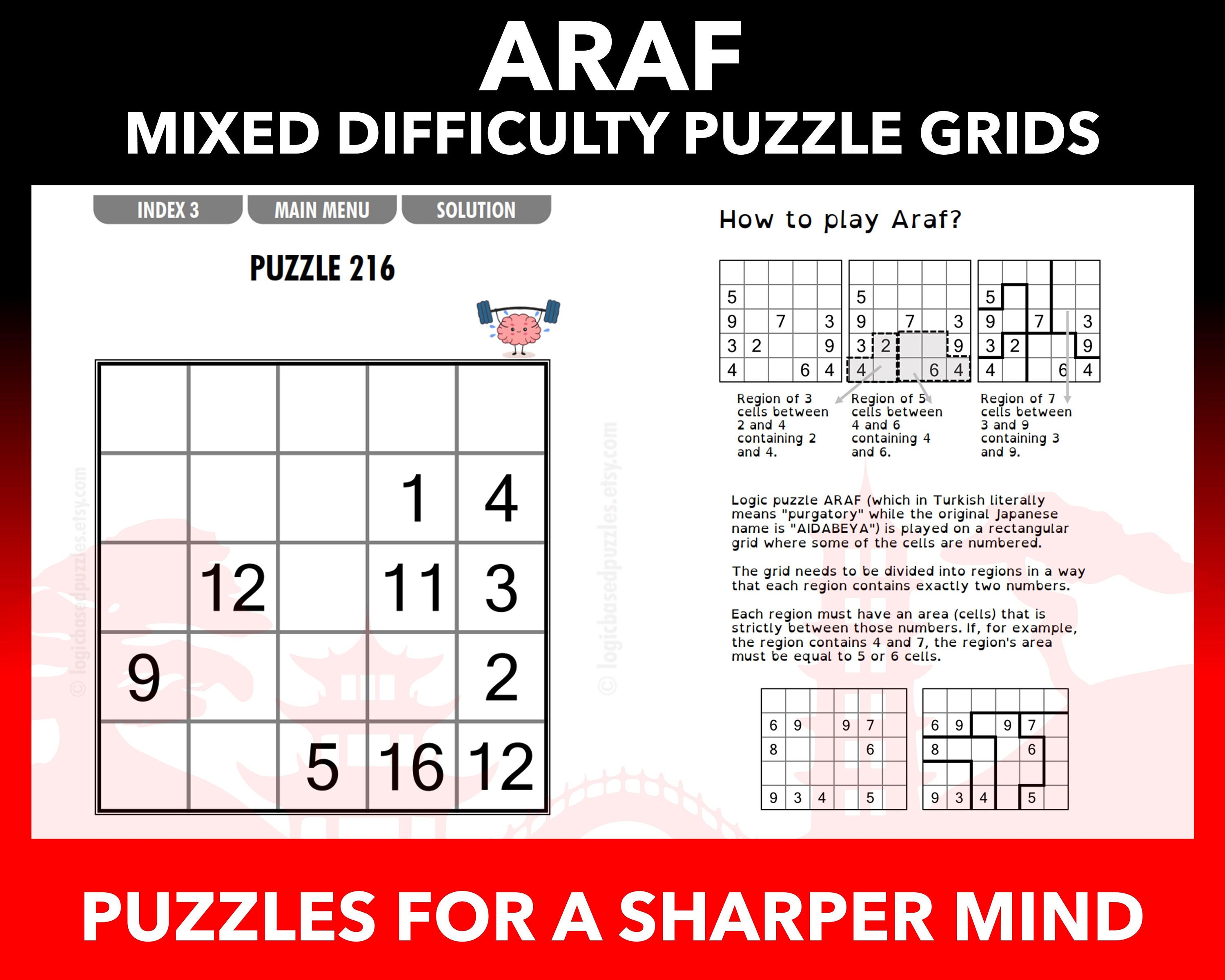 Brain Fitness Puzzle Collection #1 | 400 Puzzles | 4 Different Puzzles ...