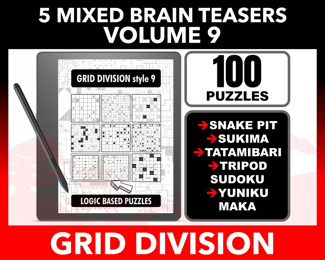 Brain Teasers Collection for E-readers - Snake Pit, Sukima, Tatamibari ...