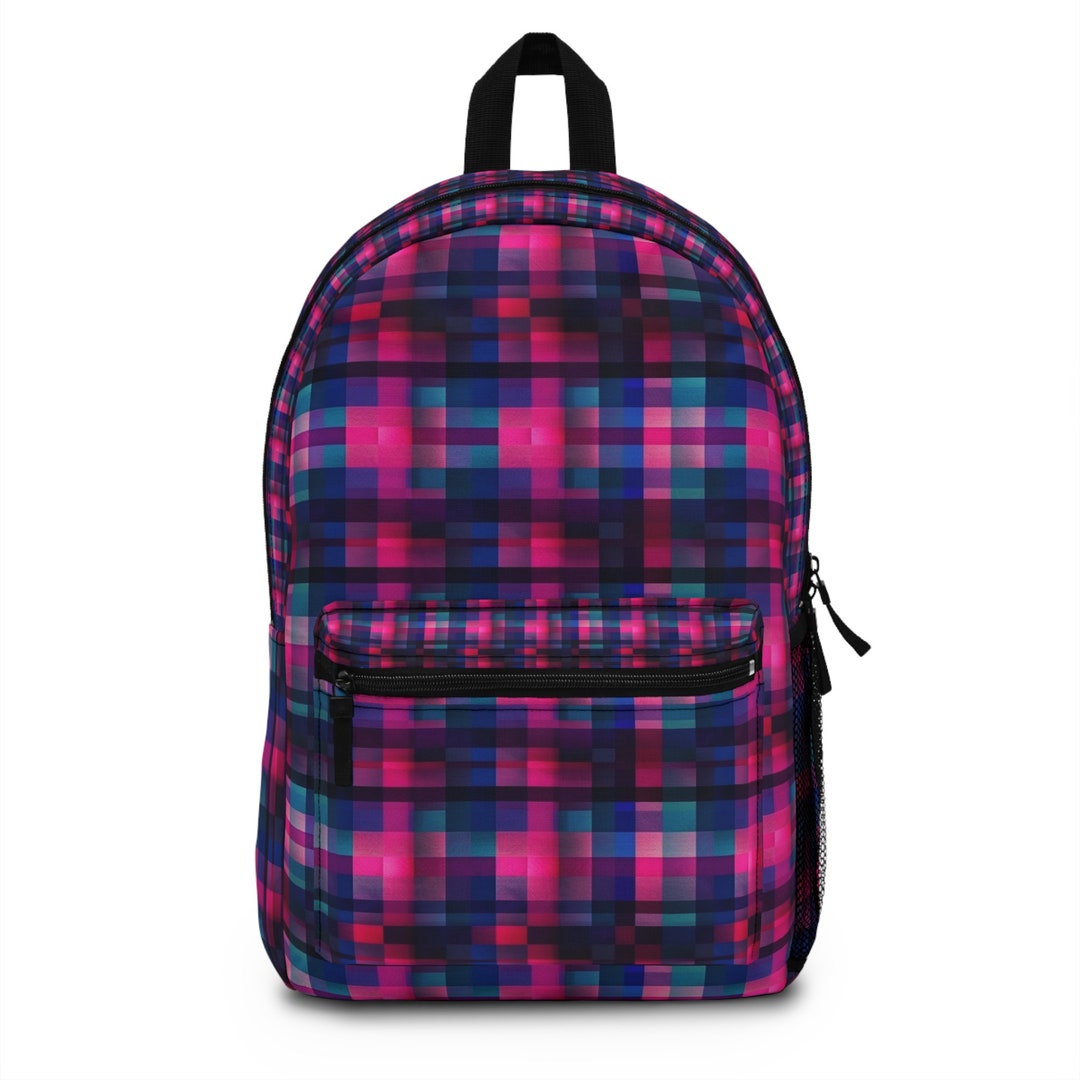 Backpack Subtle Bi Pride Plaid - Etsy