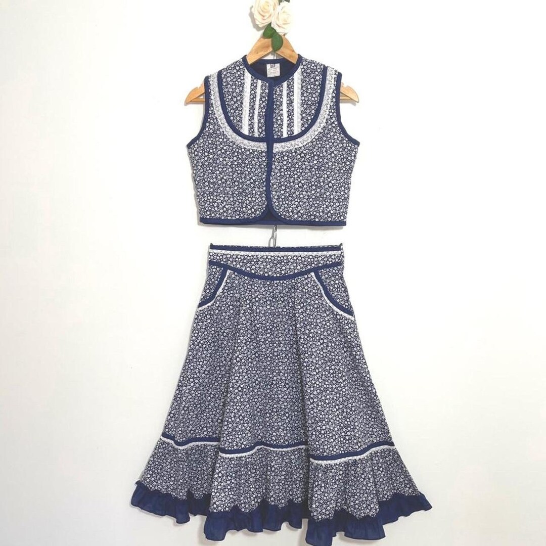 Vintage Boho Co-ord Set - Etsy