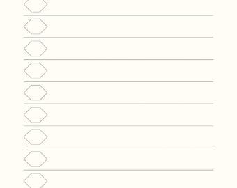 Minimalist Digital “to Do List” Template, Printable - Etsy