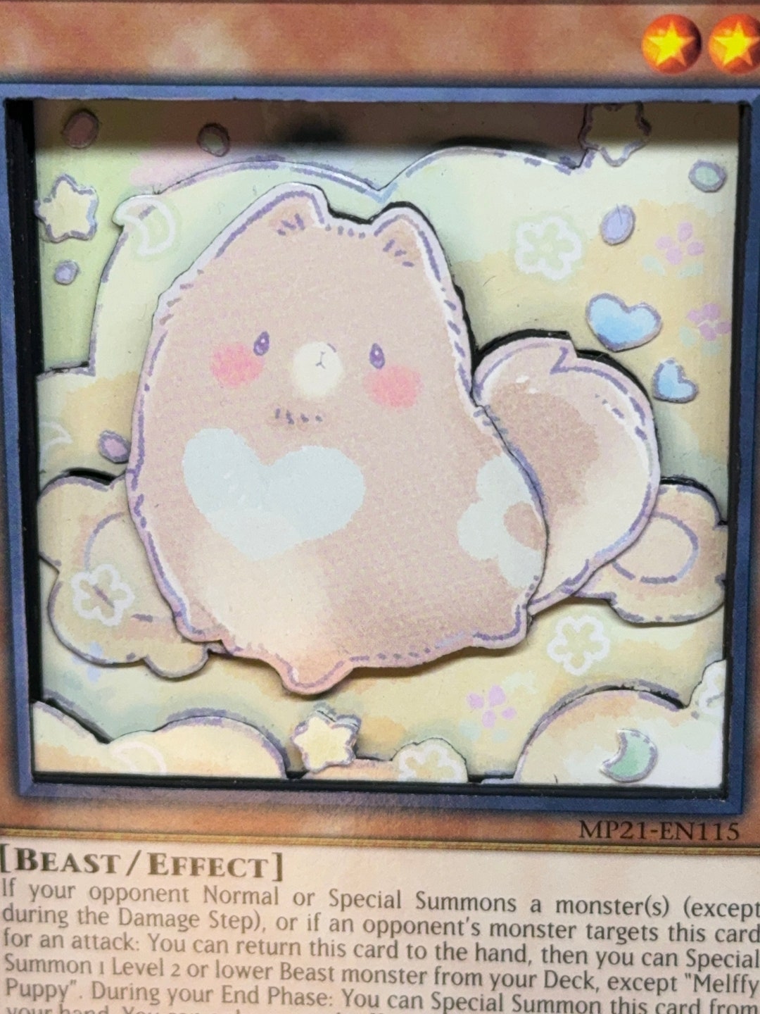 3D Yugioh Card (2024 2H Stock) - Melffy Puppy - Etsy