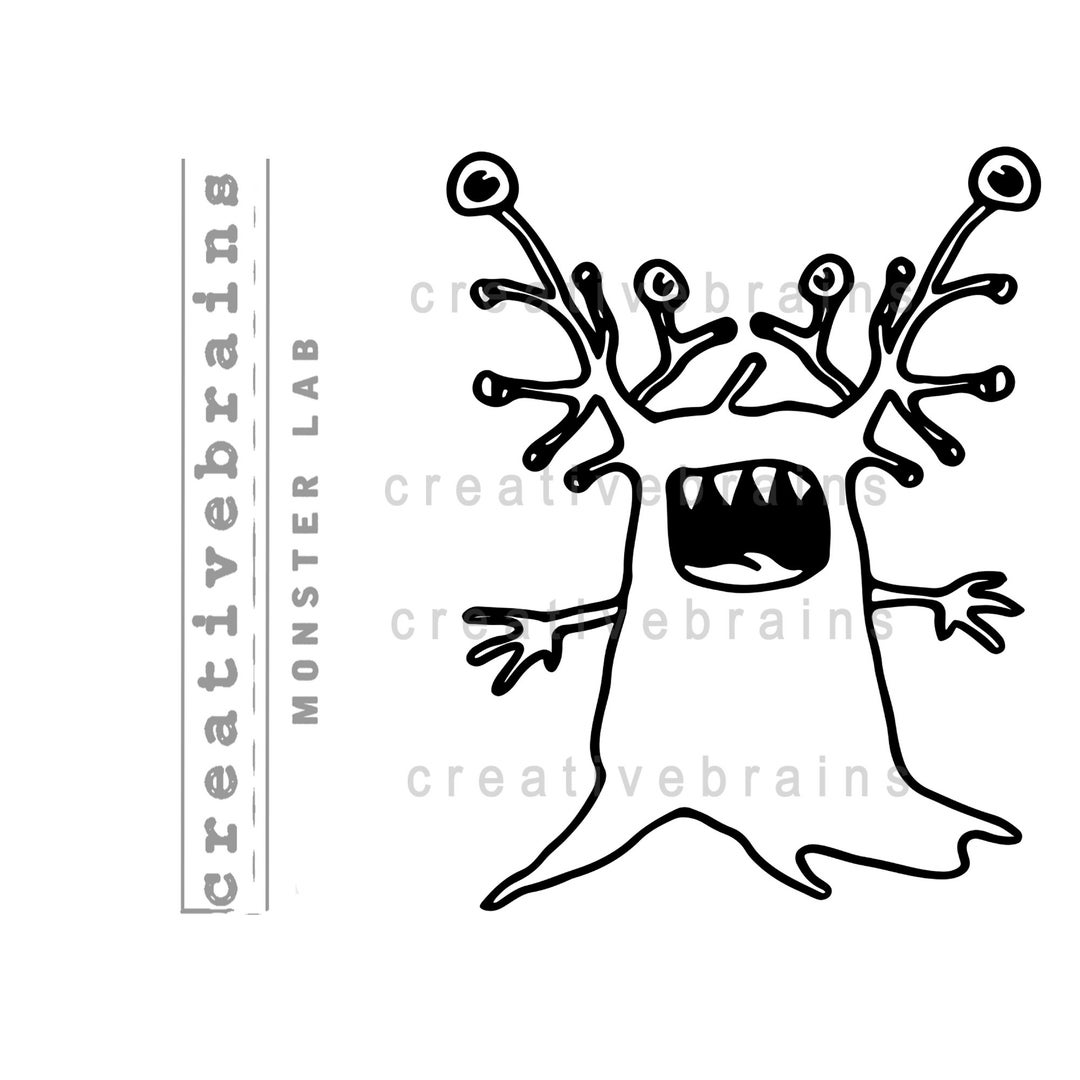 Shoggoth AI Monster | AI | Svg | Png | Jpg | Pdf | Ai | Download ...
