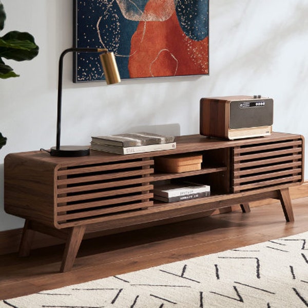 Mid Century Tv Stand - Etsy
