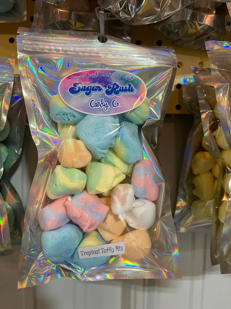 Salt Water Taffy, Freeze Dried Candy, Classic Freeze Dried Candy, Old ...