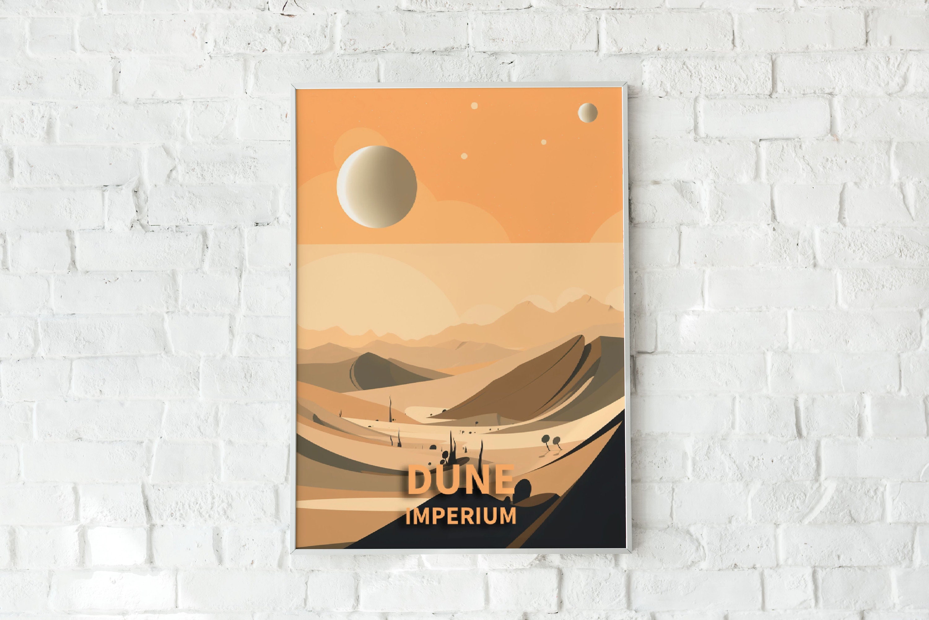 Dune Imperium Board Game Wall Art Board Game Wall Art Dune Printable ...