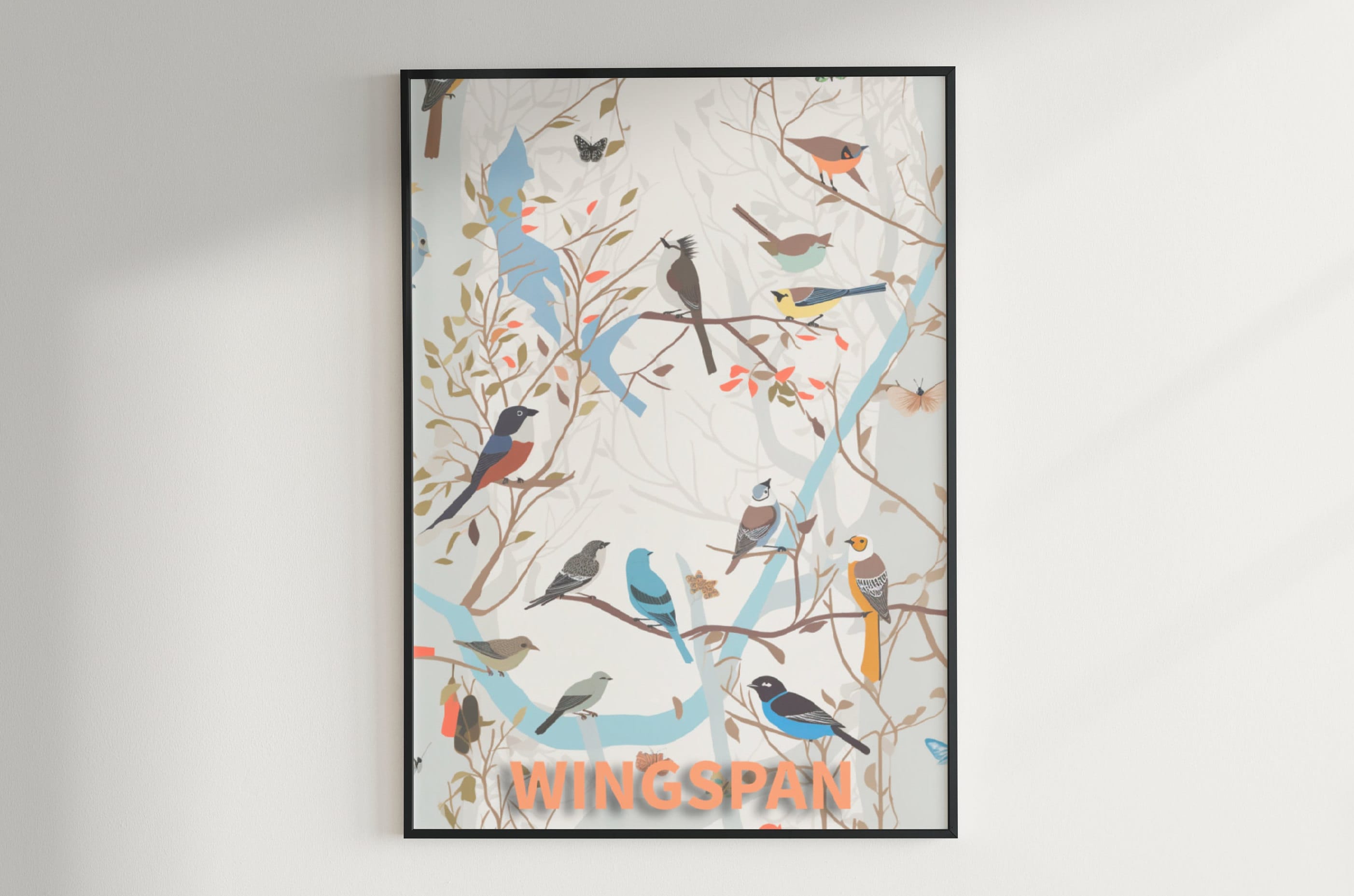Wingspan Board Game Wall Art Board Game Wall Art Wingspan Printable ...