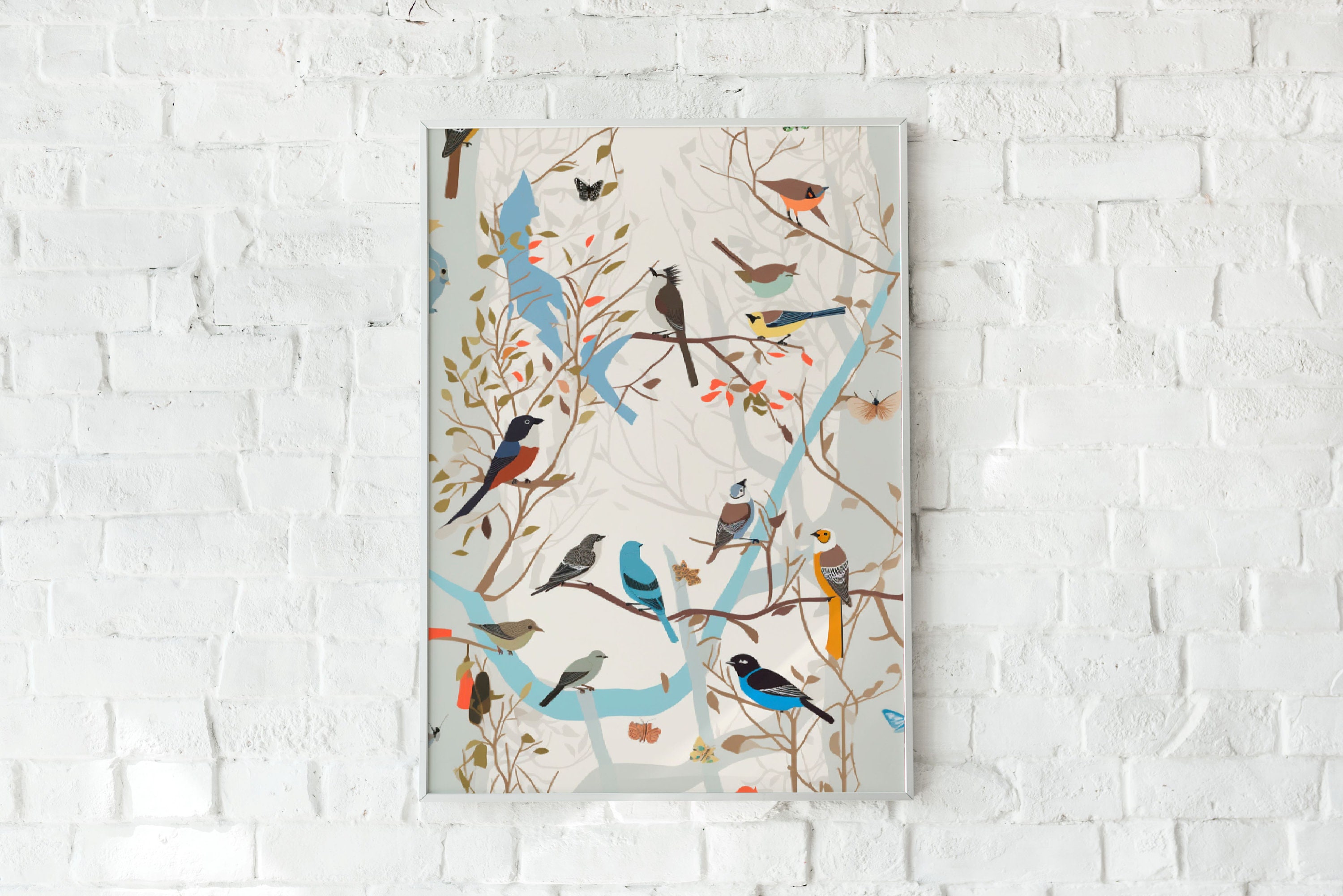 Birds Wall Art Birds Wall Art Printable Download Birds Art Print ...