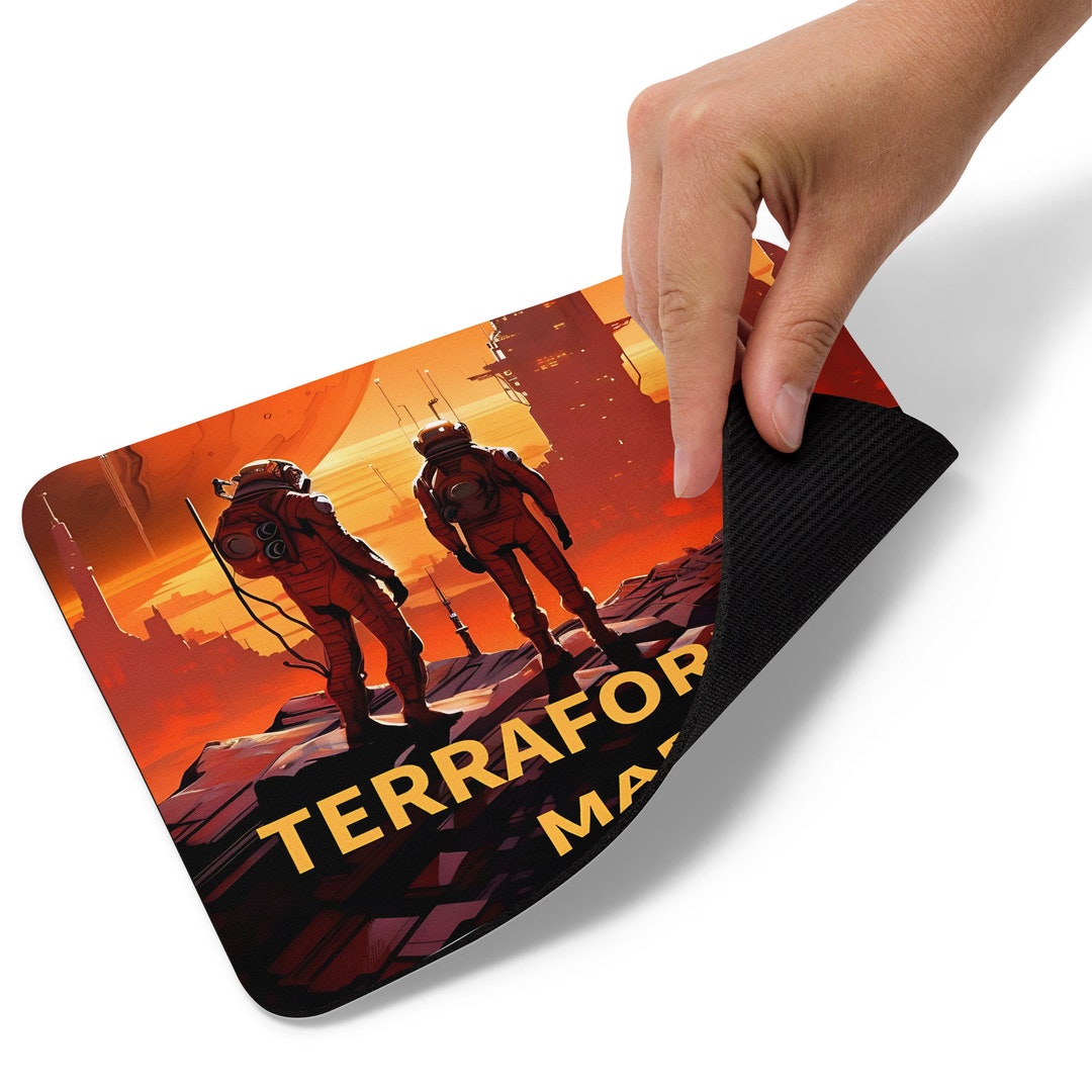 Terraforming Mars Board Game Sci-fi Art Mouse Pad - Etsy