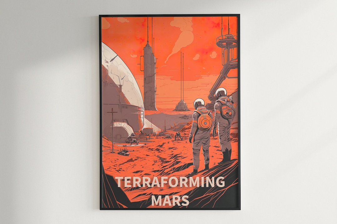 Terraforming Mars Board Game Wall Art Board Game Wall Art Printable ...