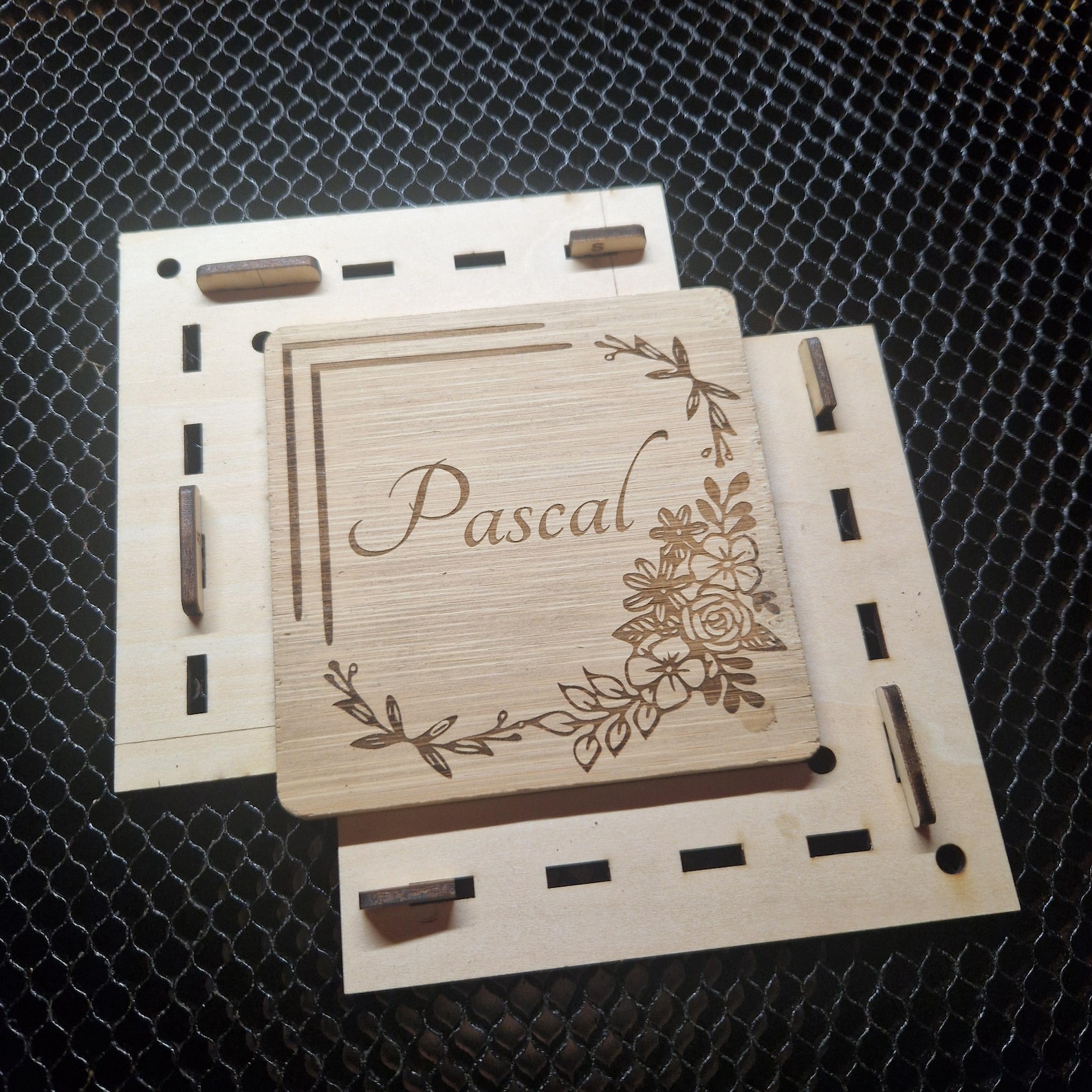 Honeycomb Hold Down Pins SVG + Corner Clamps & Glue Jig | Laser Bed ...