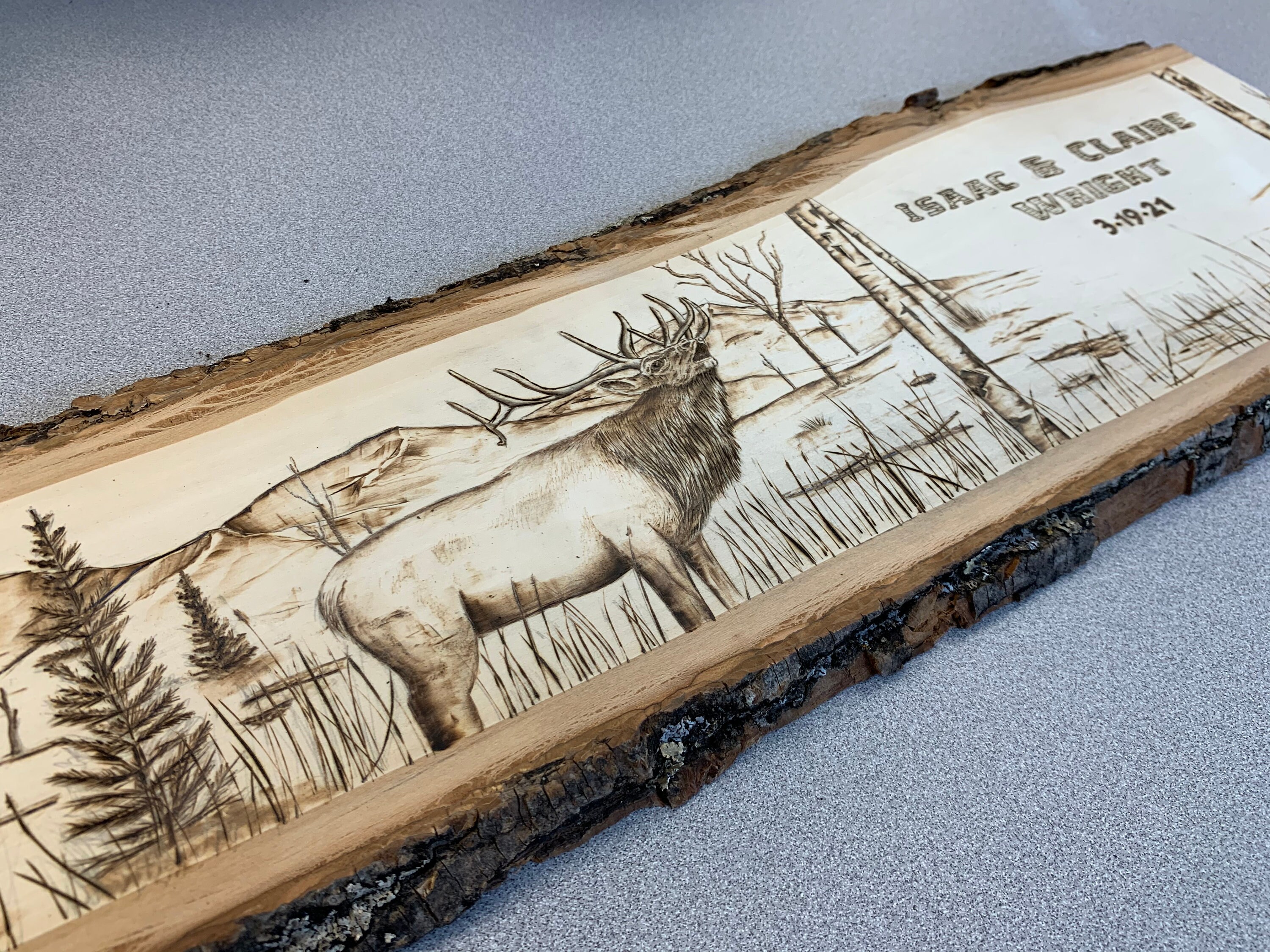 Custom Wood Burning Design - Etsy