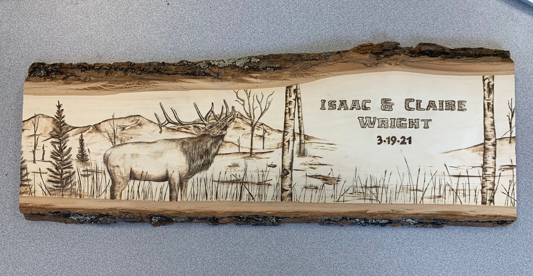 Custom Wood Burning Design - Etsy