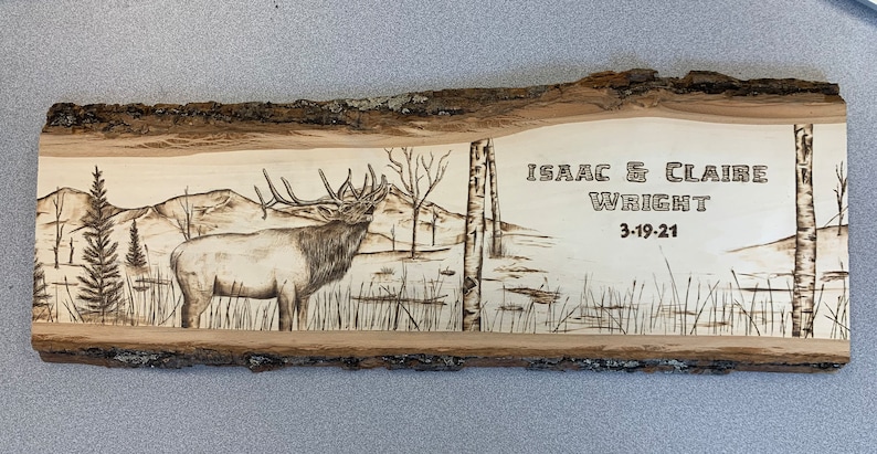 Custom Wood Burning Design - Etsy