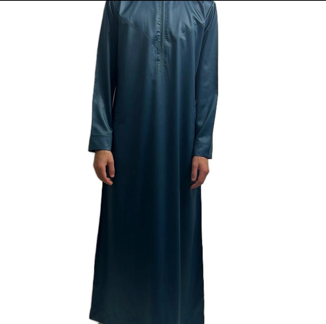 Mens Luxury Thobe Emirati Omani Qatari Saudi Oman Bahrain Arab Shiny ...