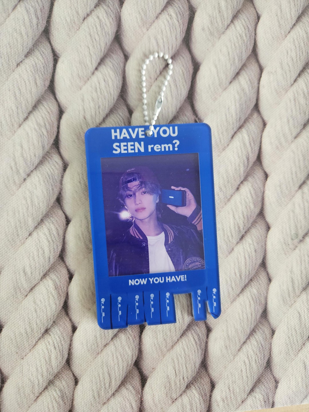 KPOP NCT Mark Lee - Have You Seen Rem? Acrylic Photocard Holder [pre ...