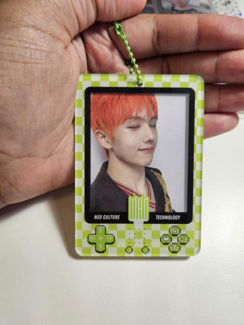 KPOP NCT Gameboy - Acrylic Photocard Holder - Etsy