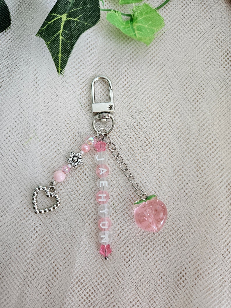 KPOP NCT Jaehyun Peach Keychain - Etsy