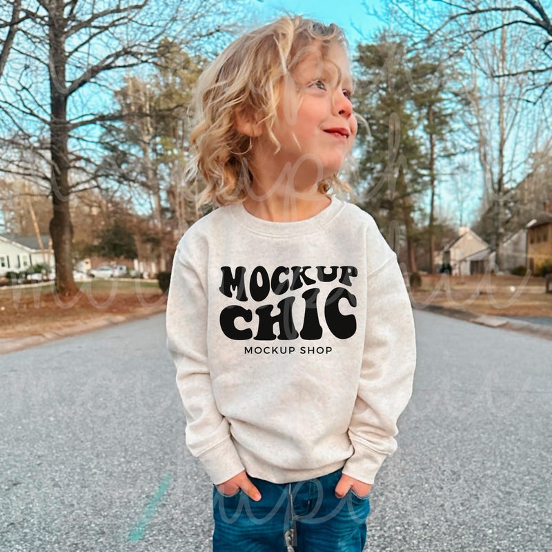 Toddler Sweat Mockup - Etsy