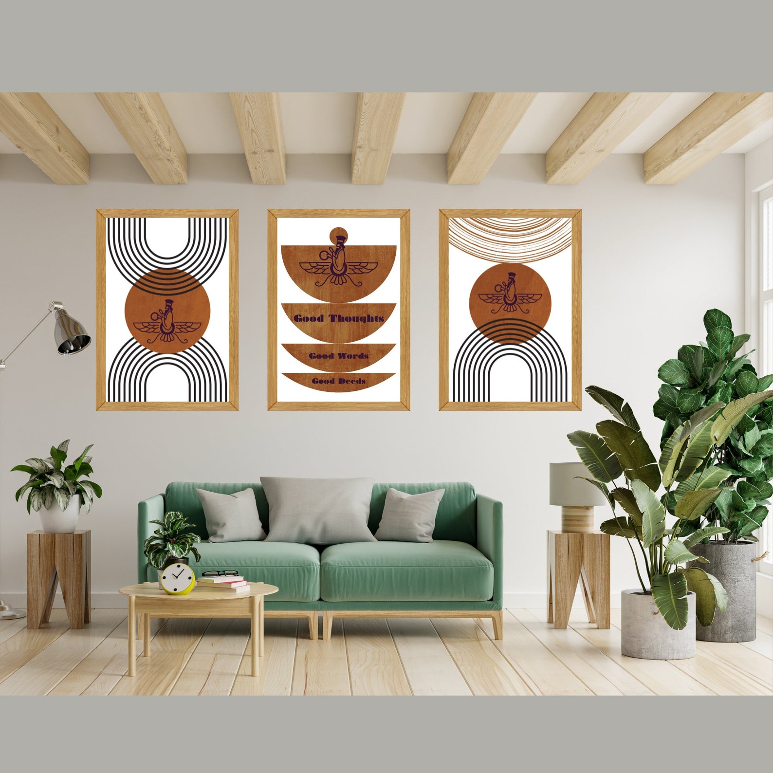 Ahura Mazda Saying Print, Zartosht Phylosophy Poster, Faravahar Decor ...