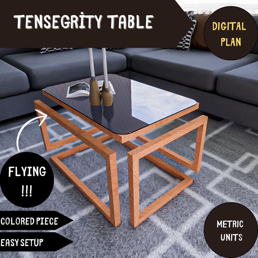 Tensegrity Table,tensegrity Structure Educational Project DIY ...