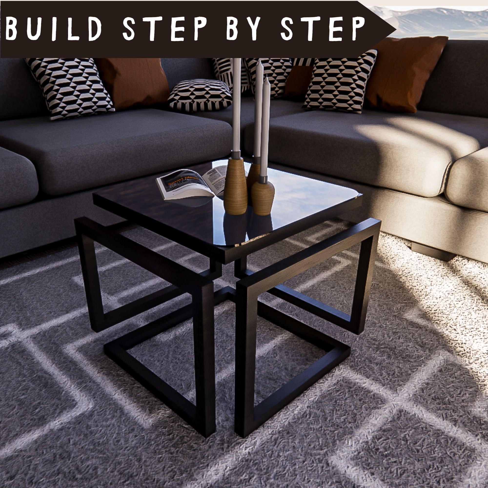 Tensegrity Table,tensegrity Structure Educational Project DIY ...