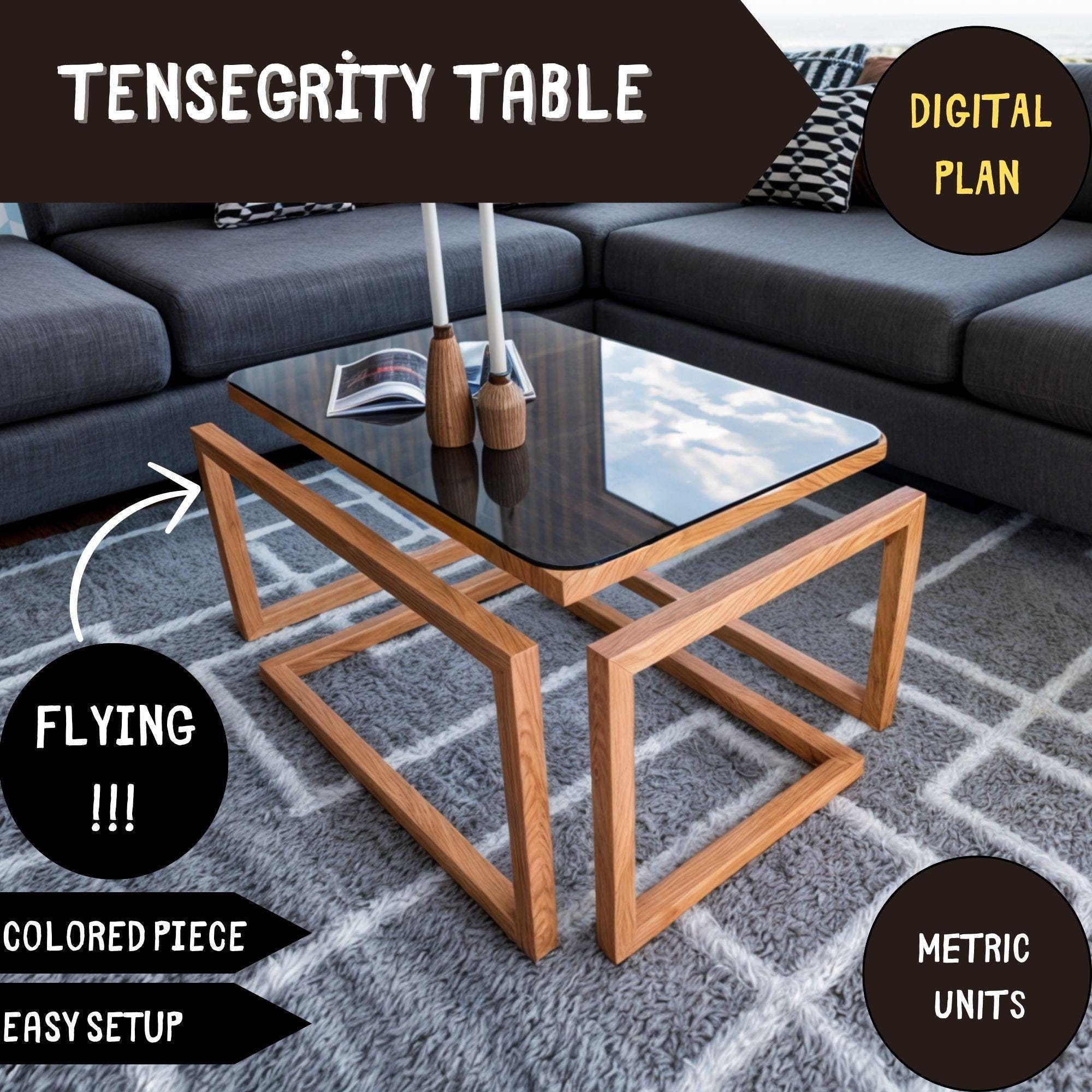 Tensegrity Table,tensegrity Structure Educational Project DIY ...