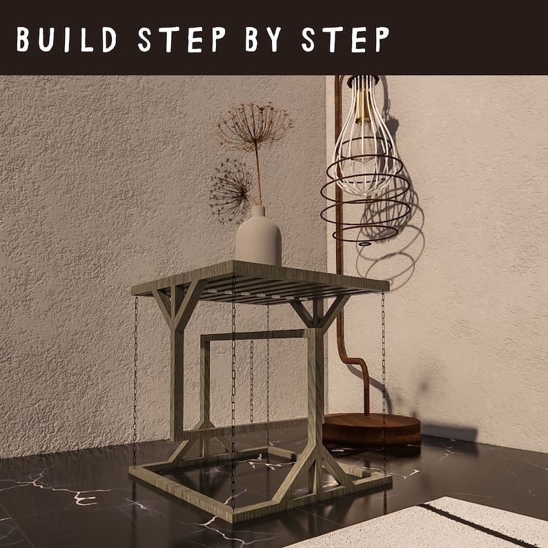 Tensegrity Floating Table: DIY Educational Project (PDF Plan) - Etsy