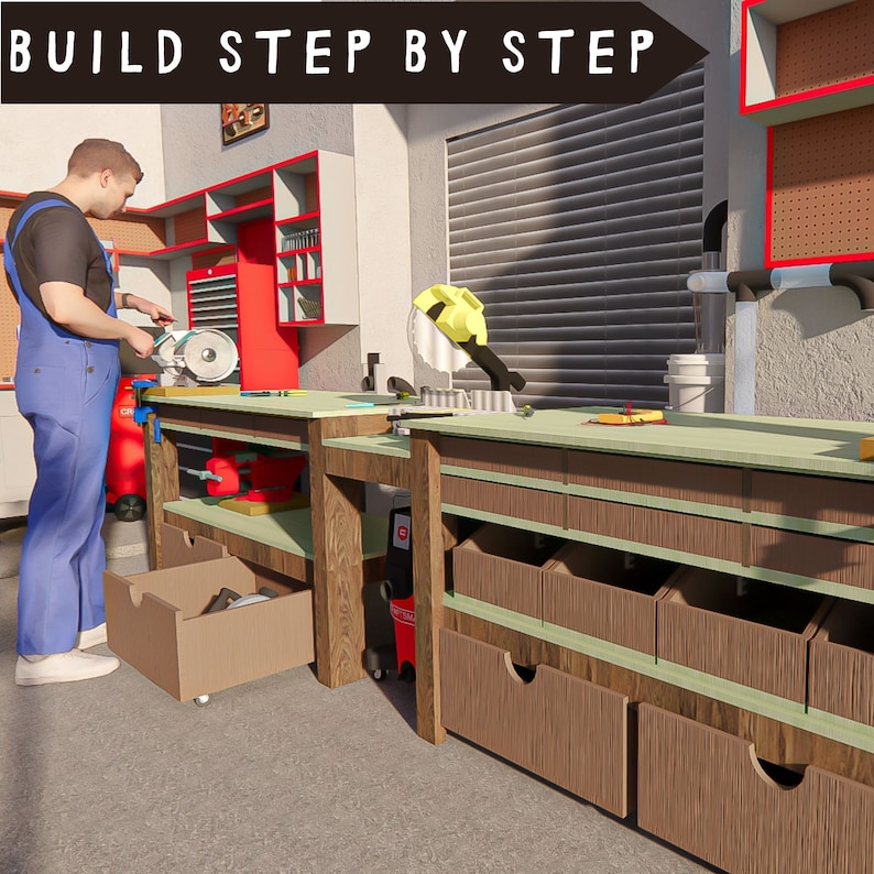 Mobile Compact Assembly Workbench, Compact Workbench, Outfeed Table ...