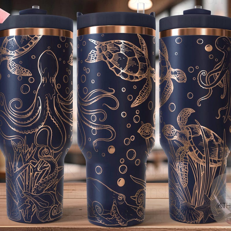 Octopus Cup - Etsy