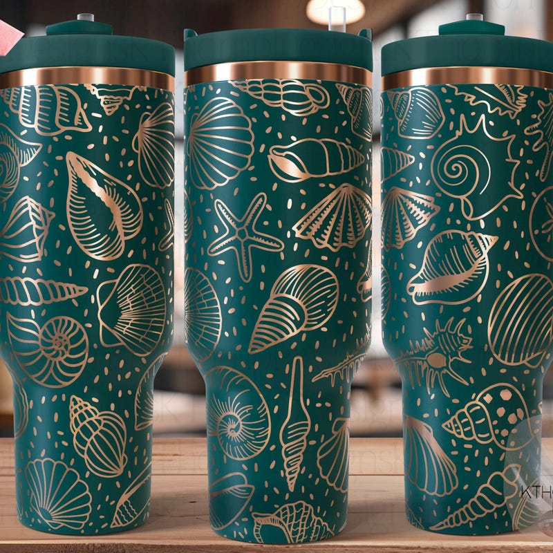 Grabado de concha marina - Etsy México