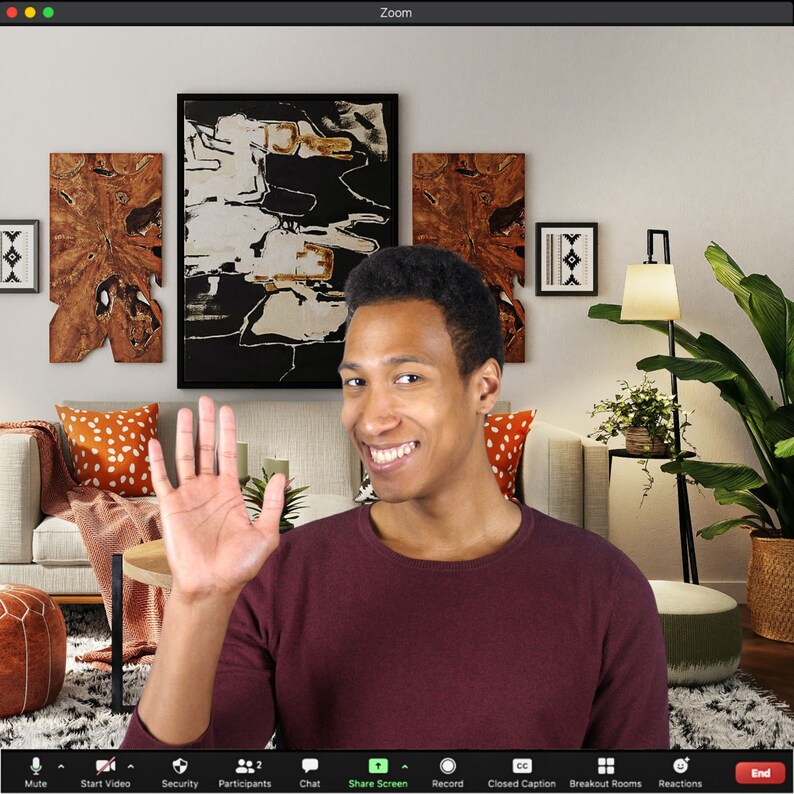 Transform Zoom Calls, Google Meet, Skype, Teams With Stunning Virtual ...