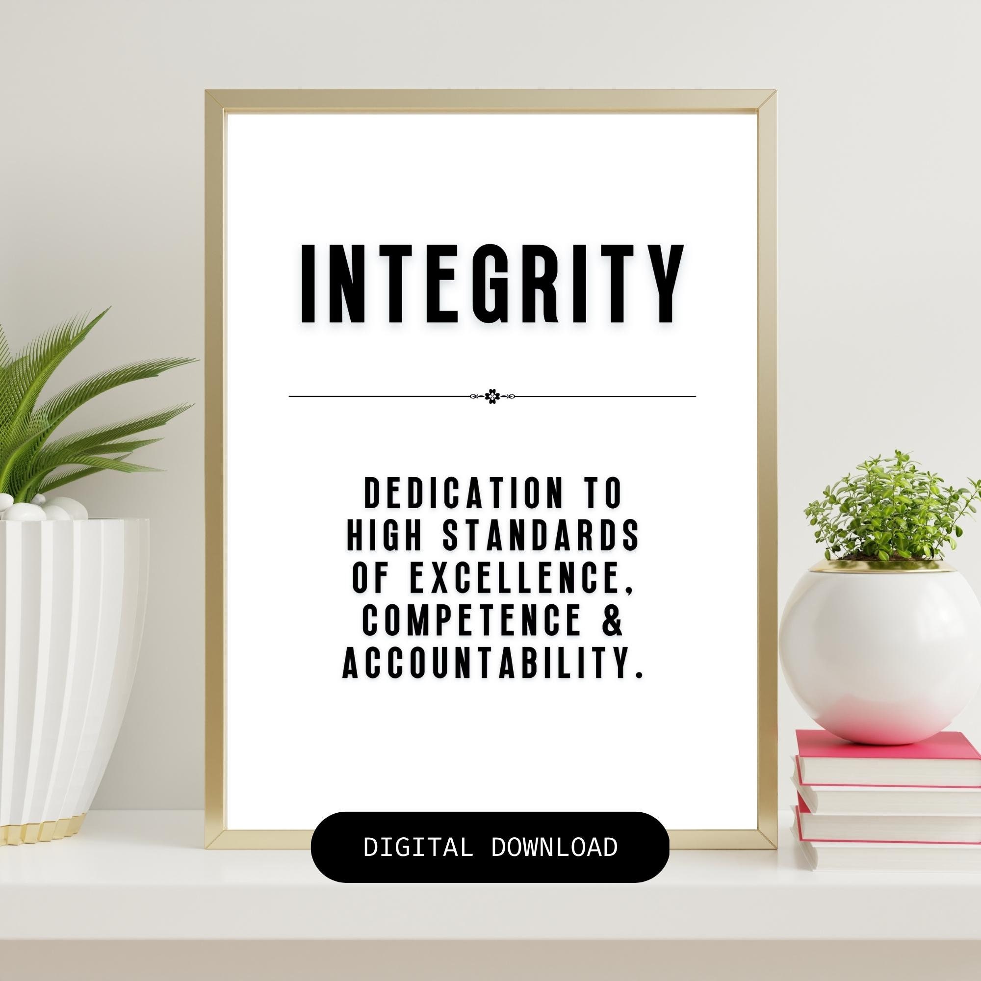 Leadership Vision Integrity Humility Confidence Determination ...