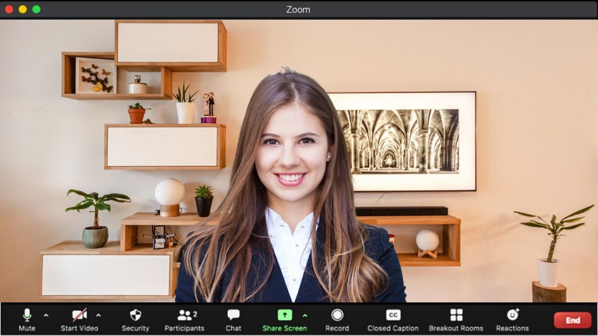 Transform Your Zoom Call, Google Meet With Stunning Scandinavian Living ...