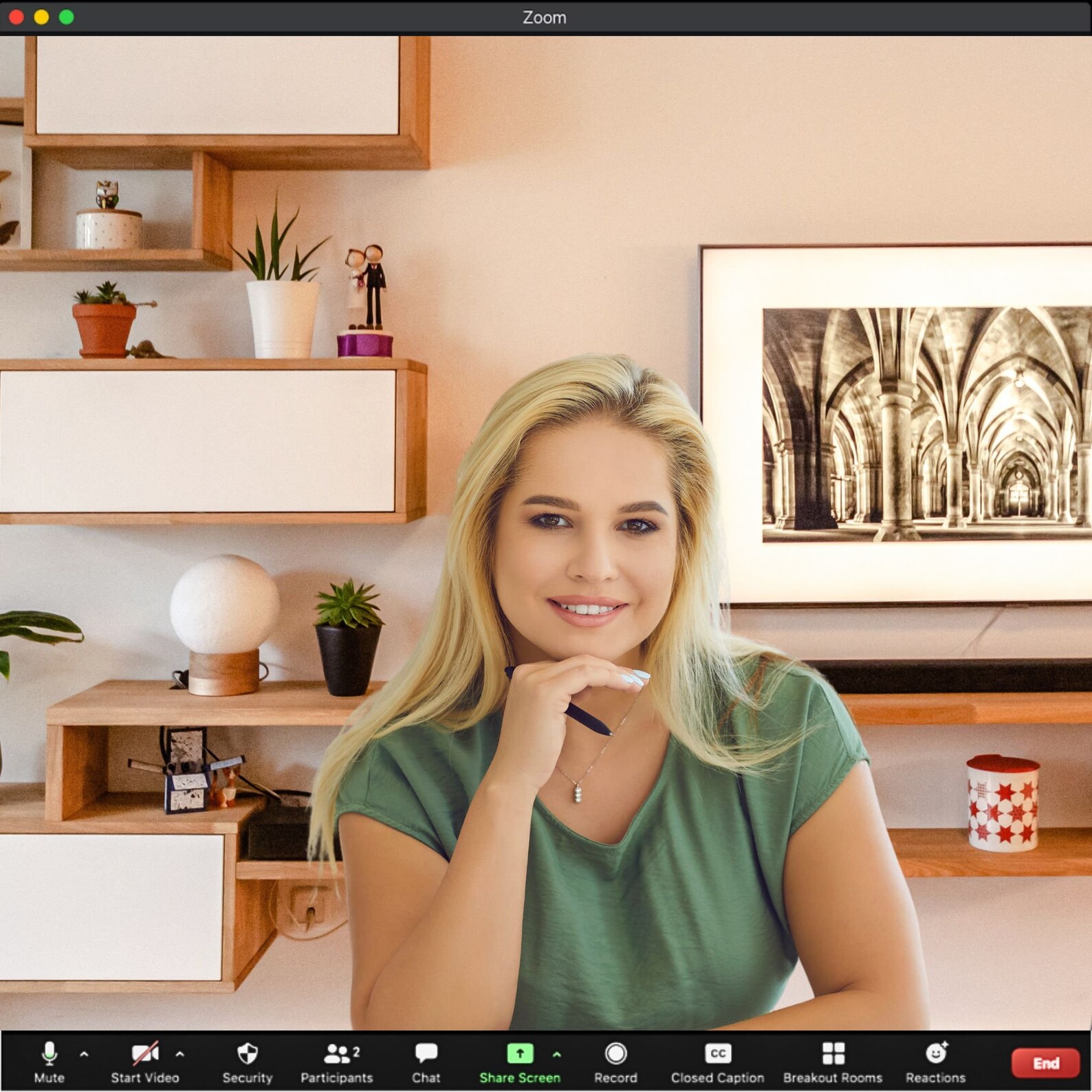 Transform Your Zoom Call, Google Meet With Stunning Scandinavian Living ...