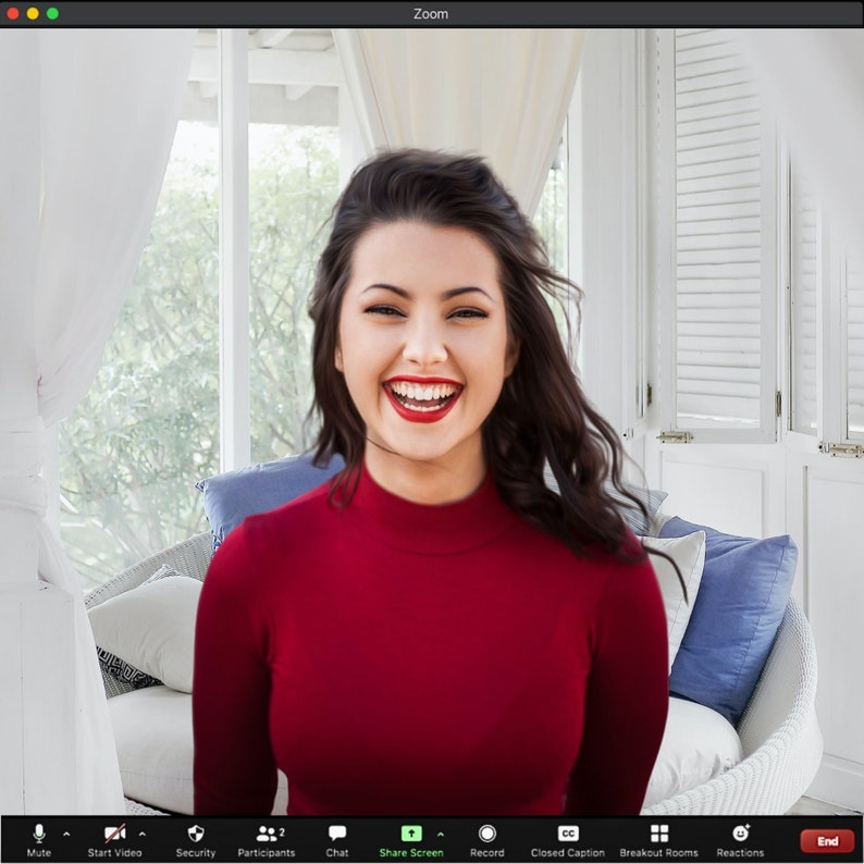 Transform Your Zoom Calls, Google Meet MS Teams With Stunning Virtual Backgrounds Bright Window ...