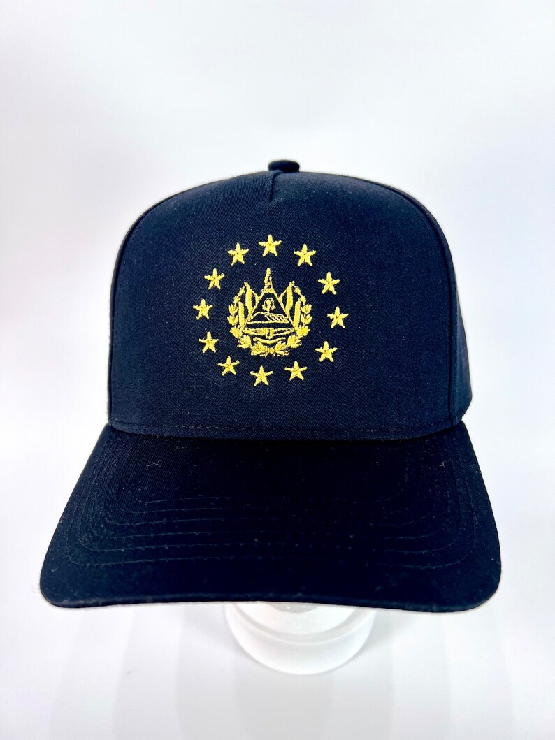 El Salvador Nayib Bukele Black Cap Shield - Etsy Australia
