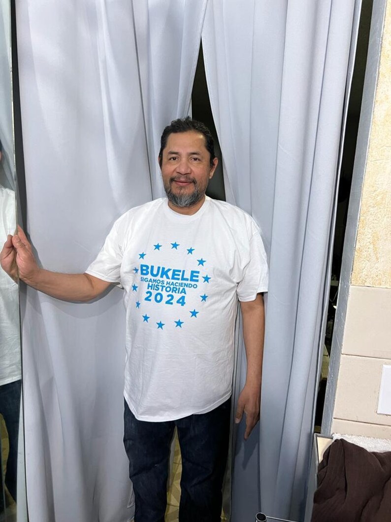 Nayib Bukele T-shirt RE-ELECTION 2024 UNISEX - Etsy