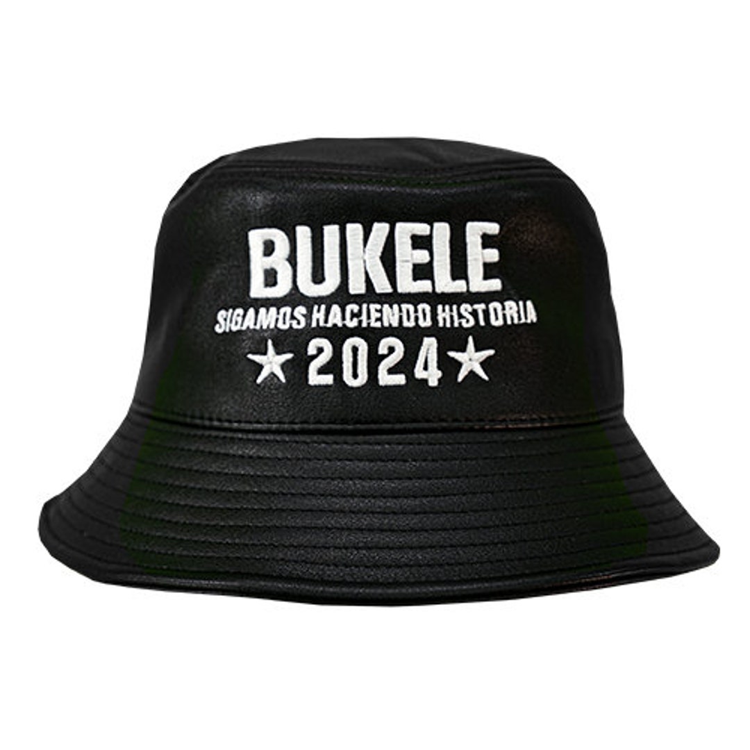 Nayib Bukele 2024 Embroidery Black Bucket Hat Unisex - Etsy