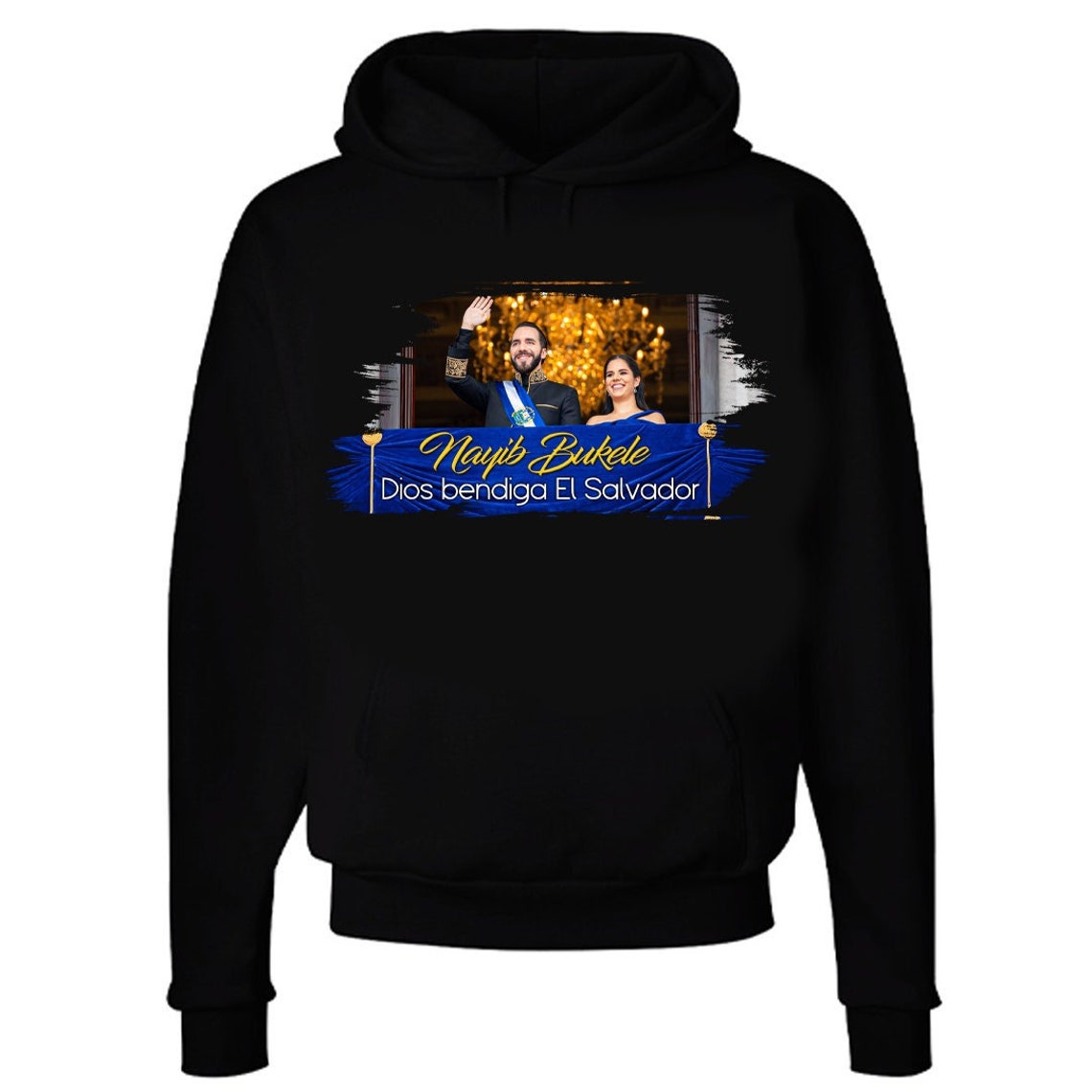 Black Hoodie Nayib Bukele & Gabriela 2024-2029 Victory Unisex - Etsy