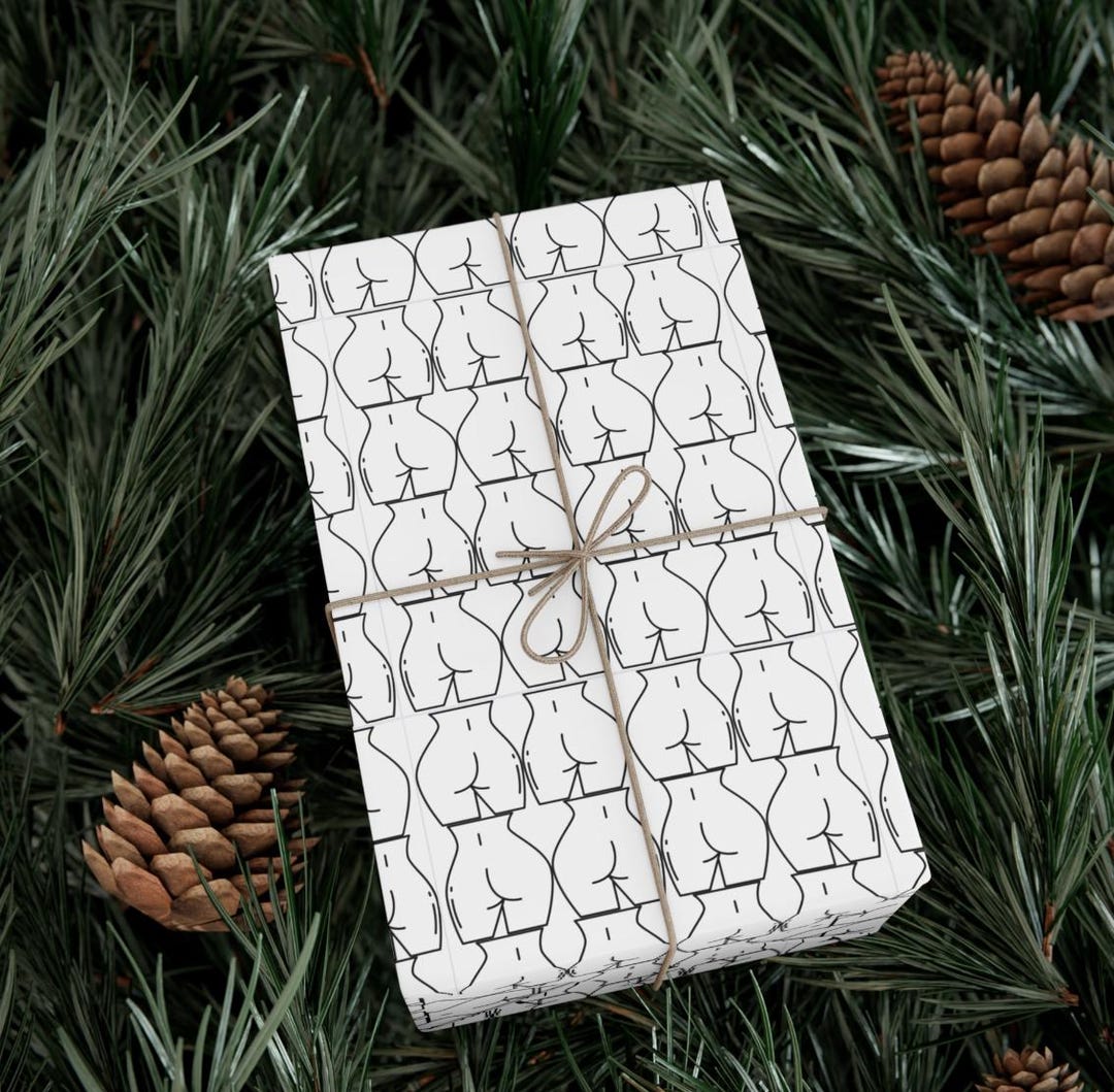 Cheeky Chic Wrapping Paper Fun and Stylish Gift Wrap - Etsy