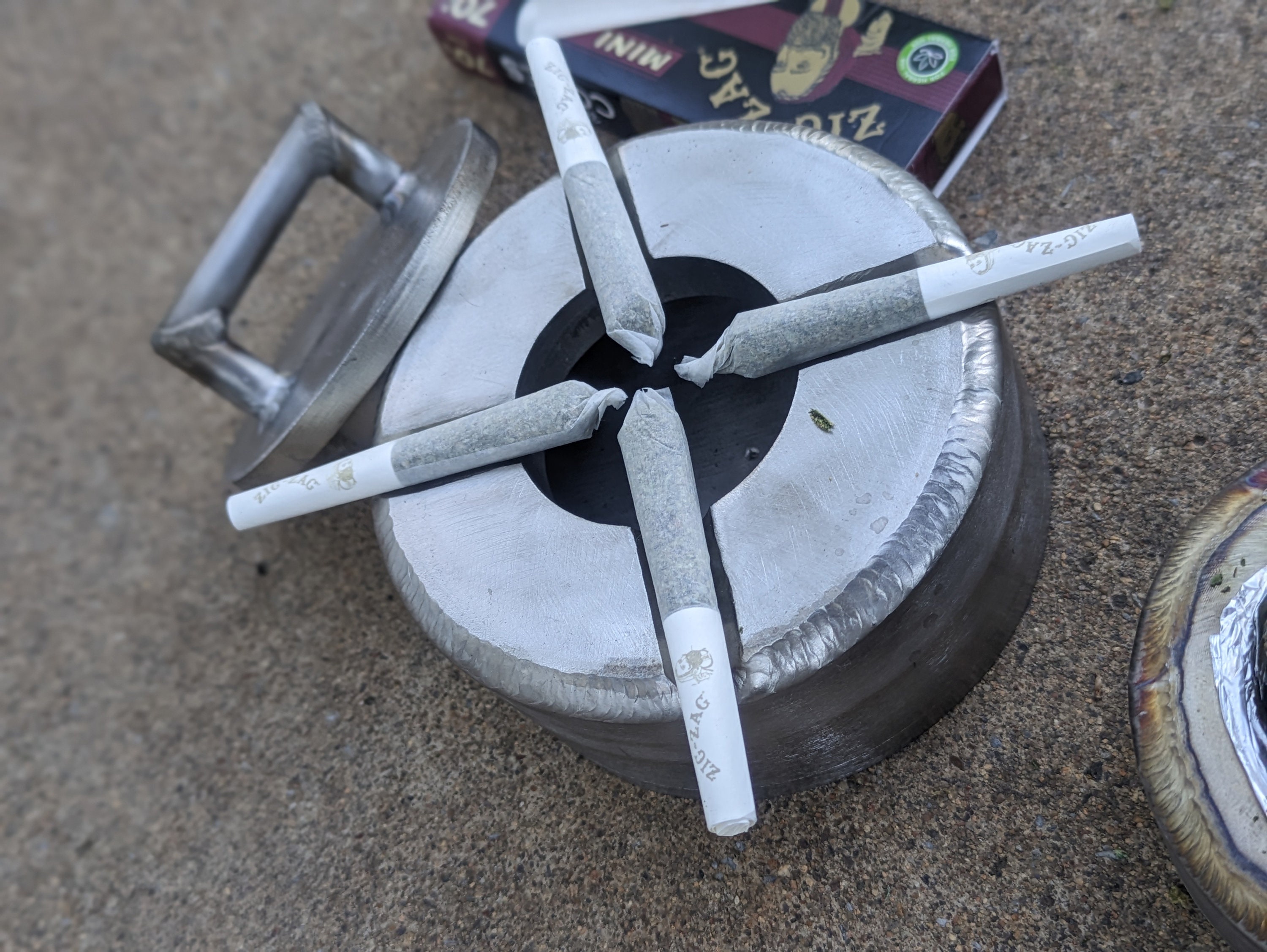 Welded Stainless Steel Ashtray and Storage Jar 420 Special - Etsy