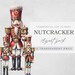 Nutcracker Clipart Pack Clipart for Commercial Use Christmas - Etsy