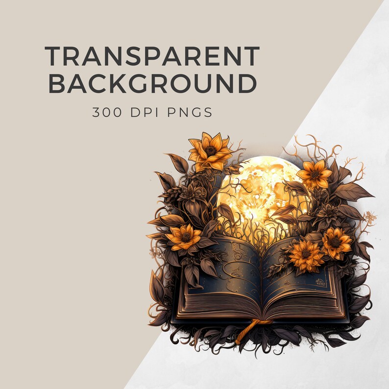 Watercolor Litha Clipart PNG Set, Floral Pagan Holiday Wiccan Art ...