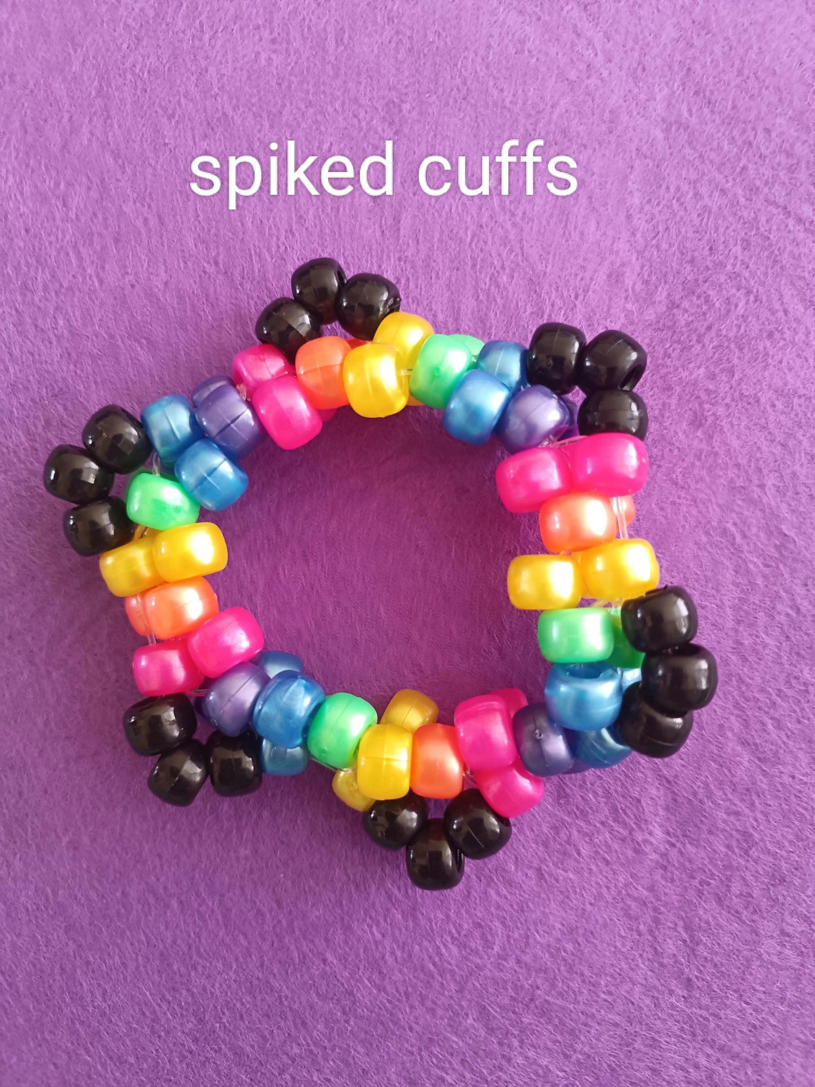 Spikey Kandi Customizable Cuff Bracelets XD - Etsy