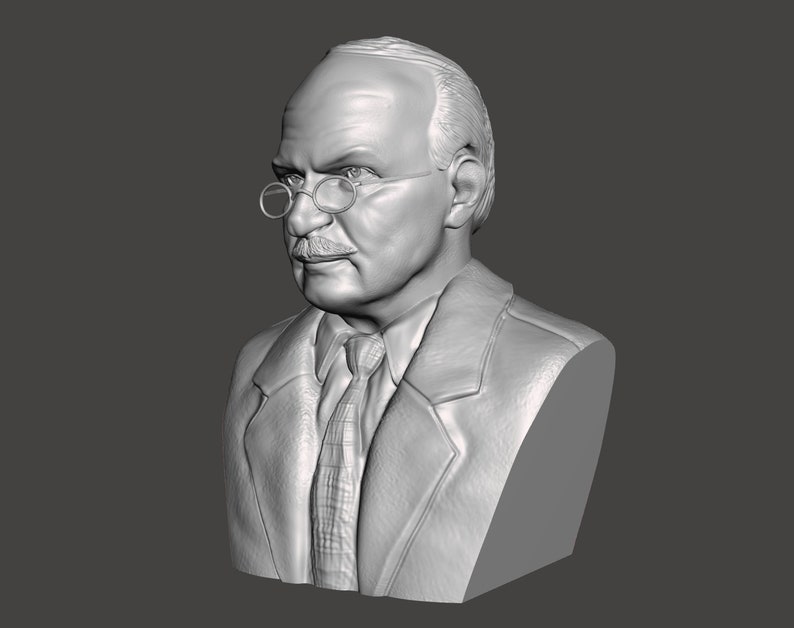 Modelo 3D de Carl Jung Archivo STL de alta calidad para - Etsy México