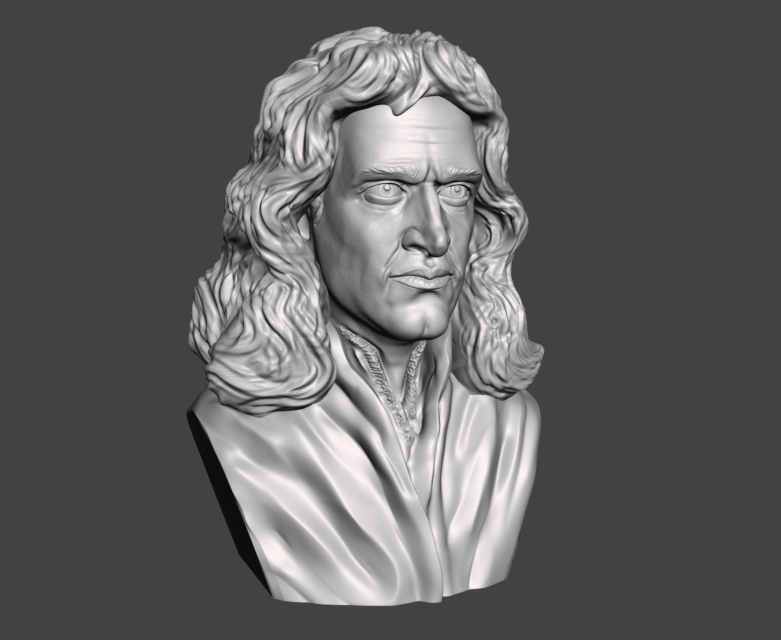 Modelo 3D de Isaac Newton Archivo STL de alta calidad para - Etsy España