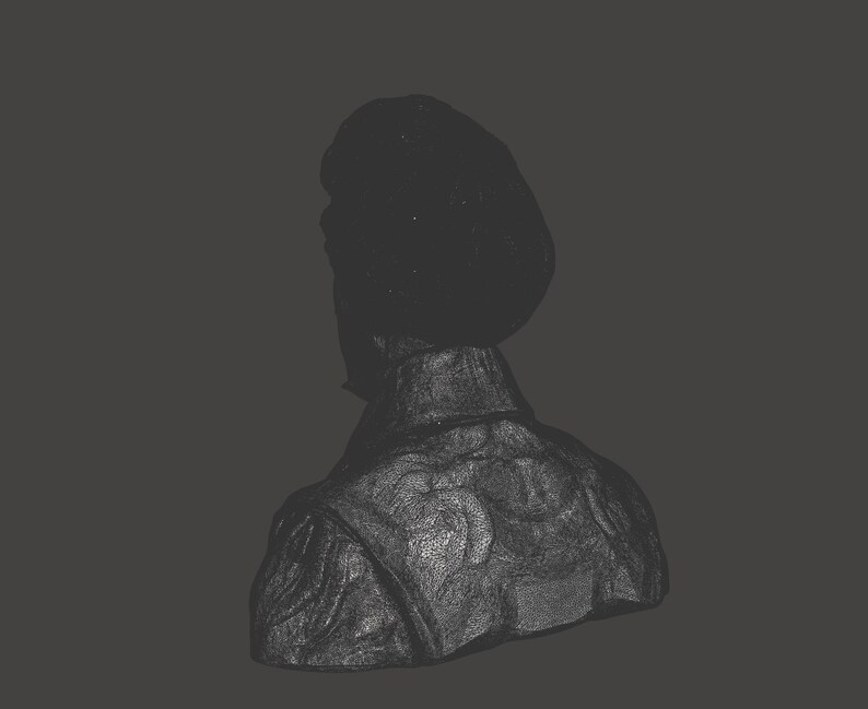 3D Model of Soren Kierkegaard High-quality STL File for 3D - Etsy