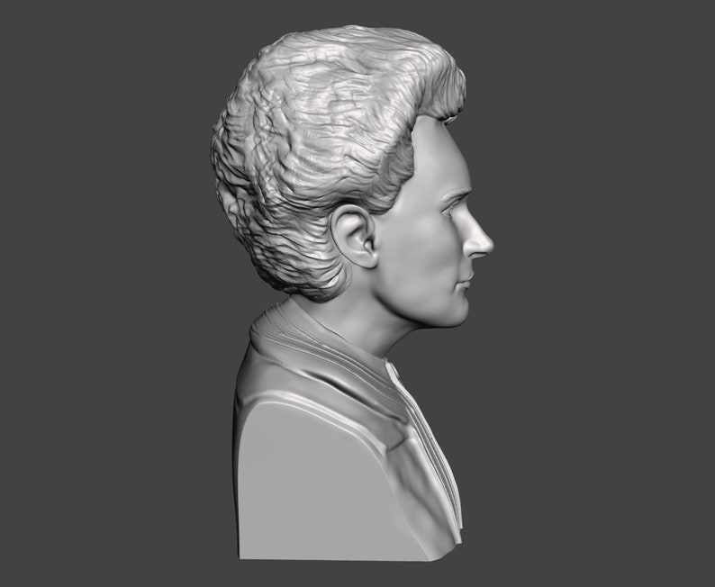 3D Model of Marie Curie High-quality STL File for 3D - Etsy